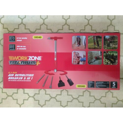 Workzone Titanium Air Demolition Breaker 5-in-1 | Shopee Philippines