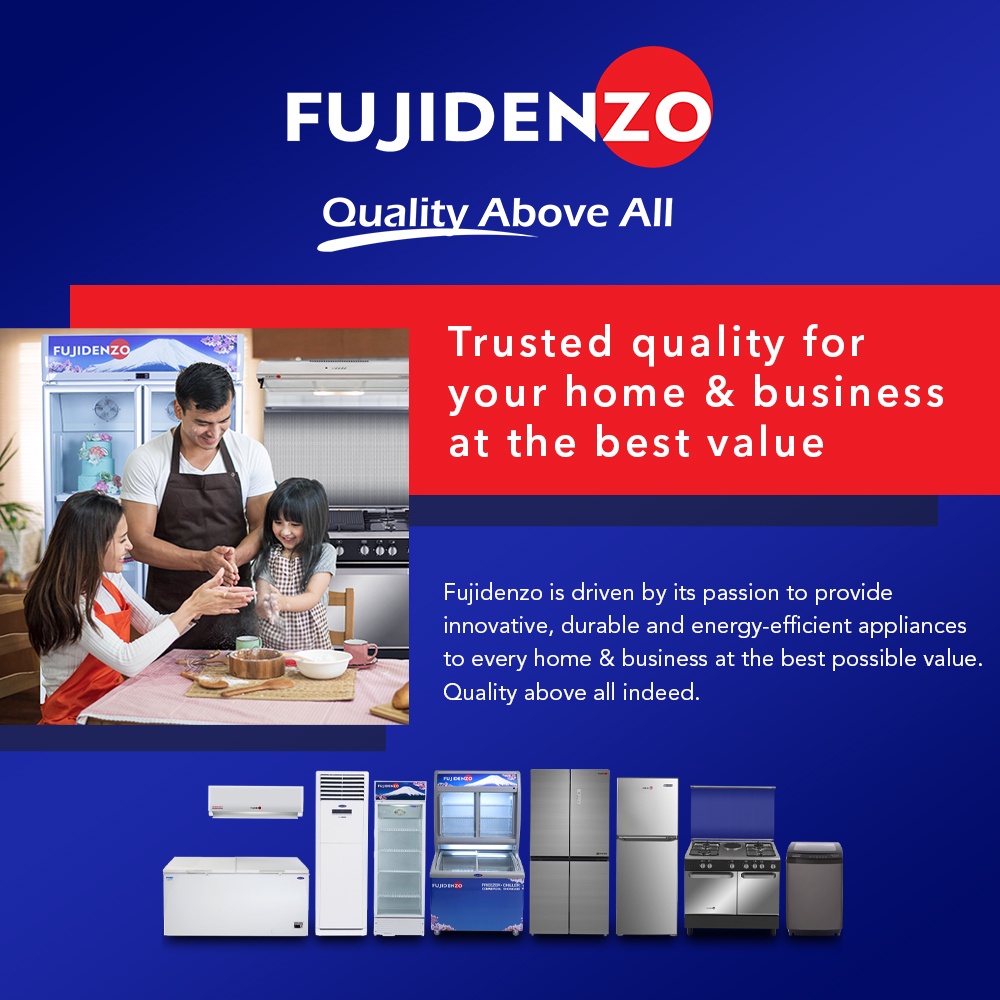 Fujidenzo 12.8 cu.ft. HD Inverter 2-door No Frost Refrigerator INR-128S ...