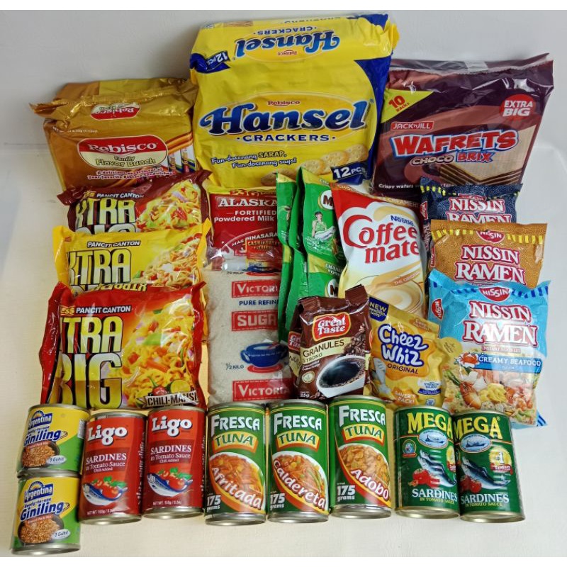 Grocery Package Biscuit Noodles Canton Canned Goods And Others