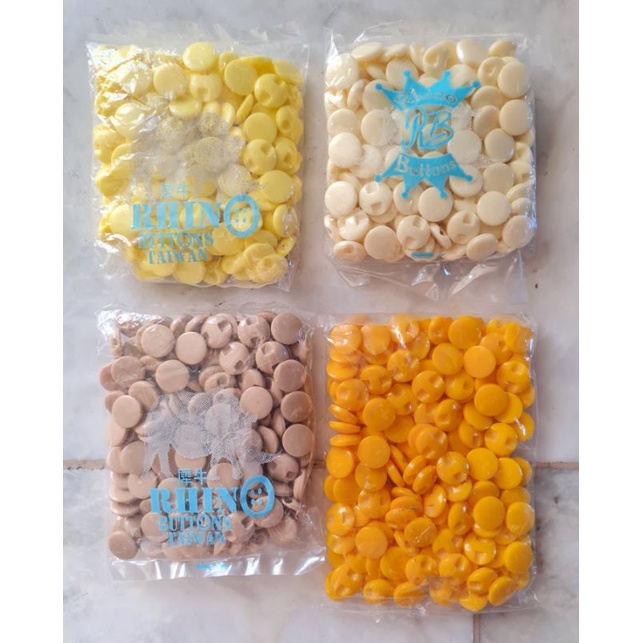 12mm Nips Button #20 per Pack (144's) | Shopee Philippines