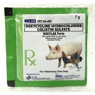 DOXYLAK FORTE 7G - WATER SOLUBLE POWDER - ANTIBACTERIAL (Sold per ...