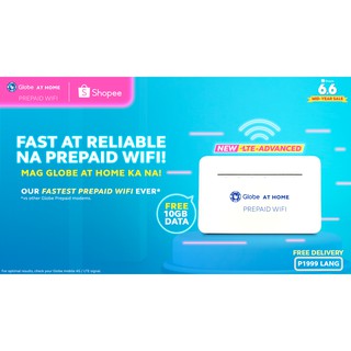 Globe At Home Prepaid WiFi LTE Advanced Modem | Shopee Philippines