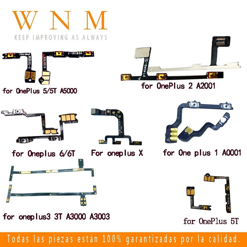 original For OnePlus X 1 2 3 3T 5 5T 6 6T 7 7T Pro Power On Off Key ...