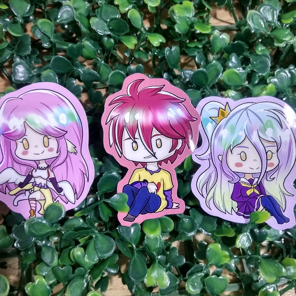 REGULAR No Game No Life Sticker SET | Shopee Philippines