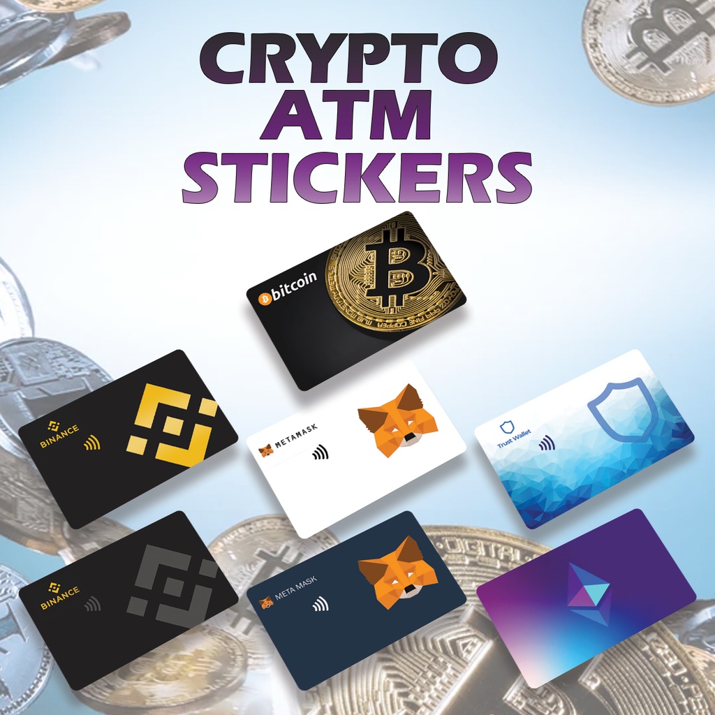 ATM SKINS CRYPTO CURRENCY THEMED SKINS FOR ATM | Shopee Philippines