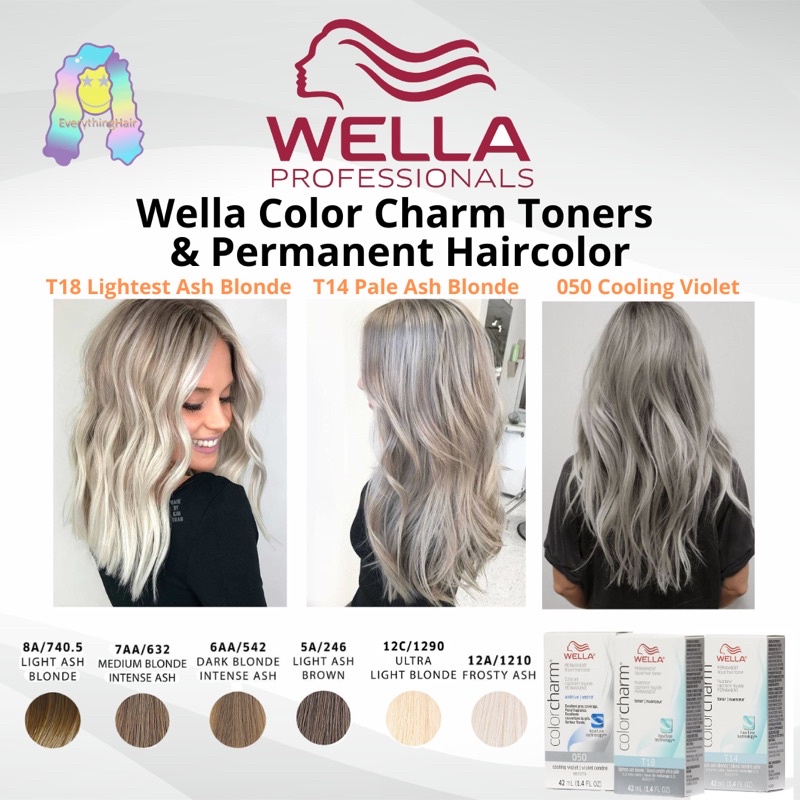 Wella Toners & Permanent Color Charm | Shopee Philippines