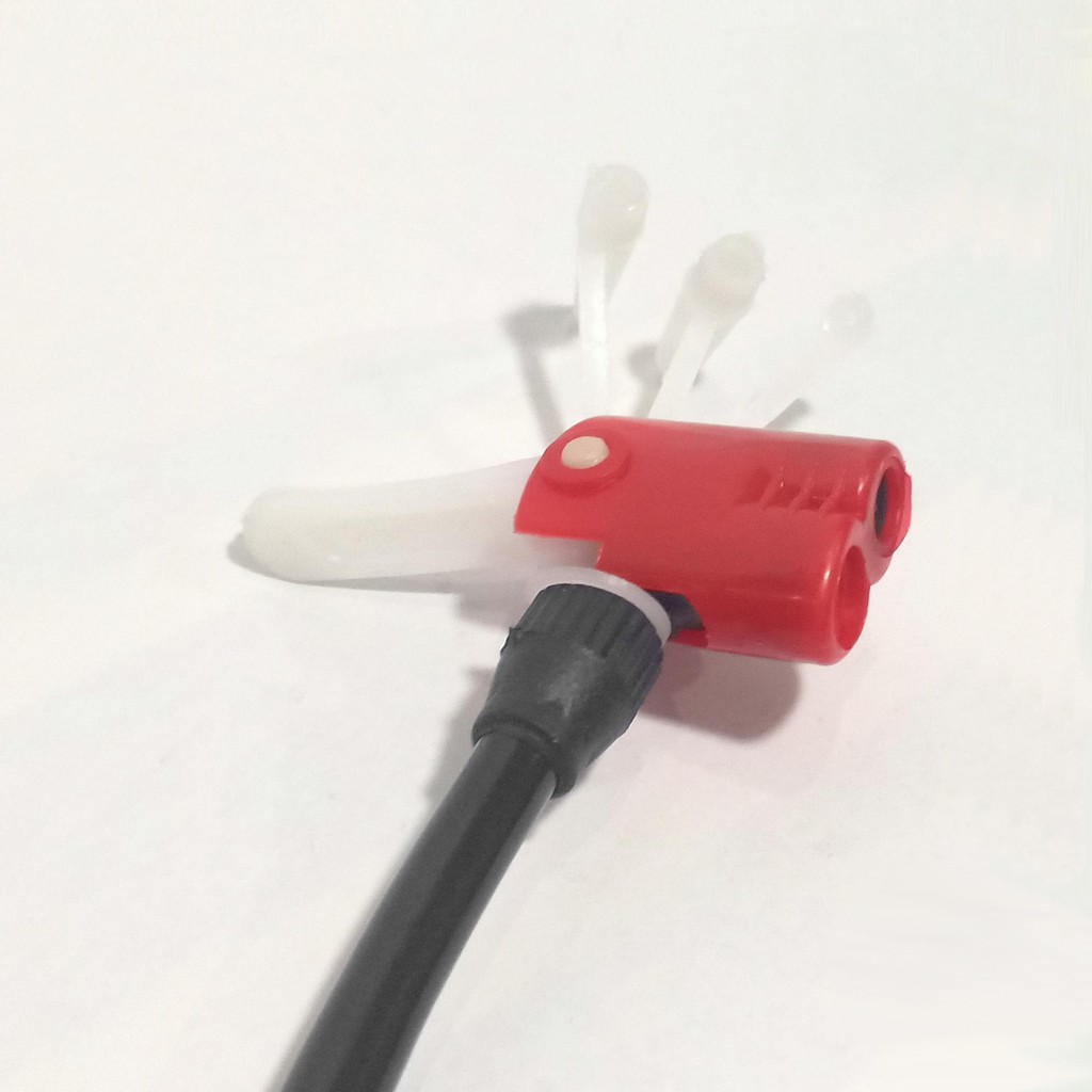 99 STORE Tire Floor Air Pump (GOLD) Hose and Dual Adapter Valve Head ...