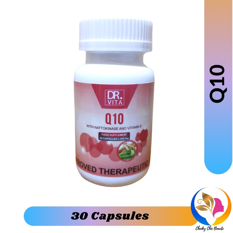 Dr. Vita Q10 with Nattokinase and Vitamin E | Shopee Philippines