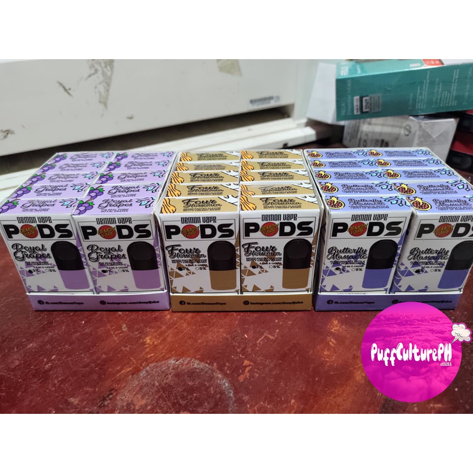 Demon Vape Pods (compatible with RELX Infinity & Essential Device ...