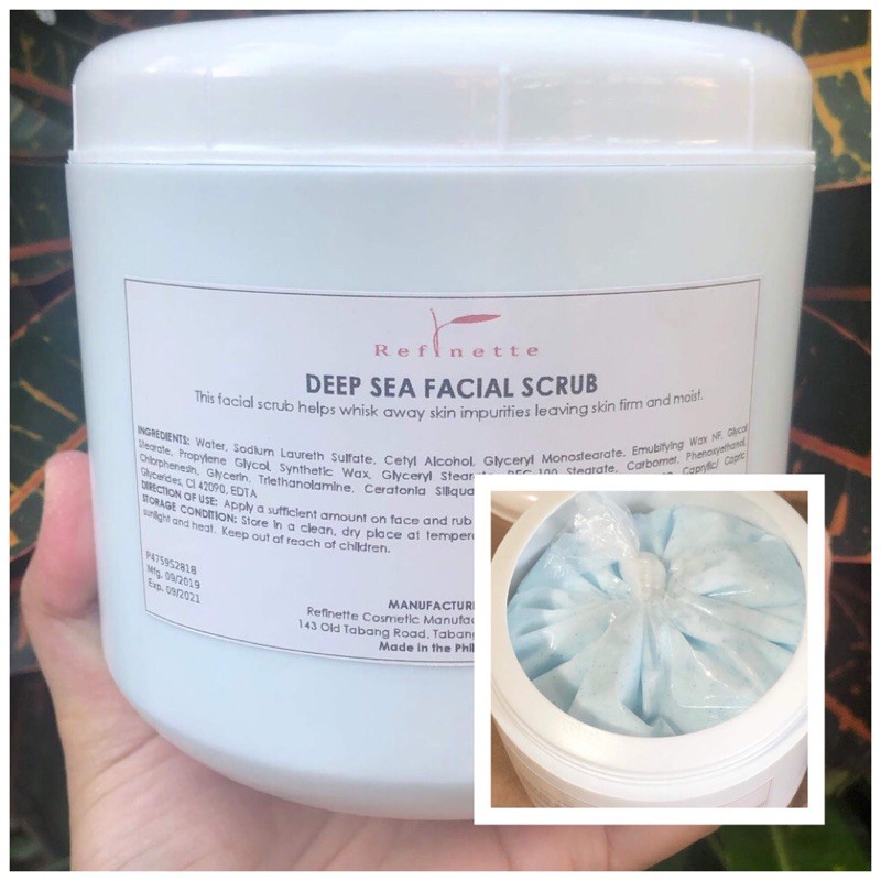 Deep Sea Facial Scrub 1kilo | Shopee Philippines