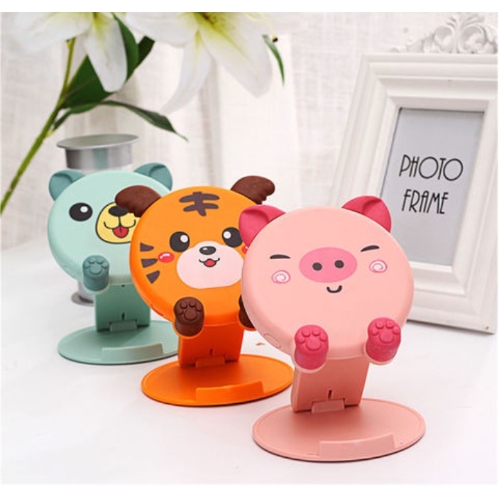 Cute Cartoons Phone Holder Portable Tablet/Mobile Phone Desktop Holder ...