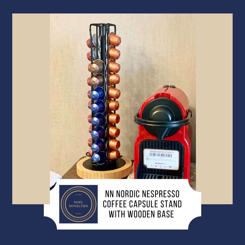 NN Nordic 360 Degrees Rotating Nespresso Coffee Capsule and Pod Tower ...