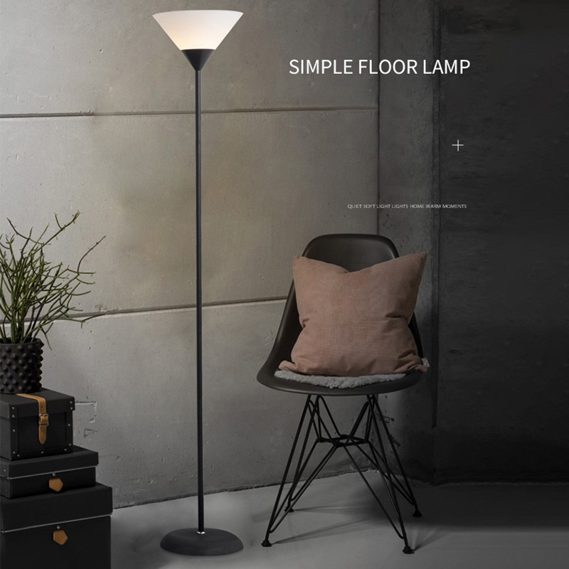 LED Floor Lamp Shade Stand Modern Nordic Style Led Standing Led Reading ...