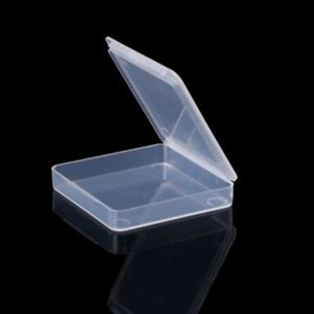 Square Clear Containers Jewelry Boxes Plastic Storage | Shopee Philippines