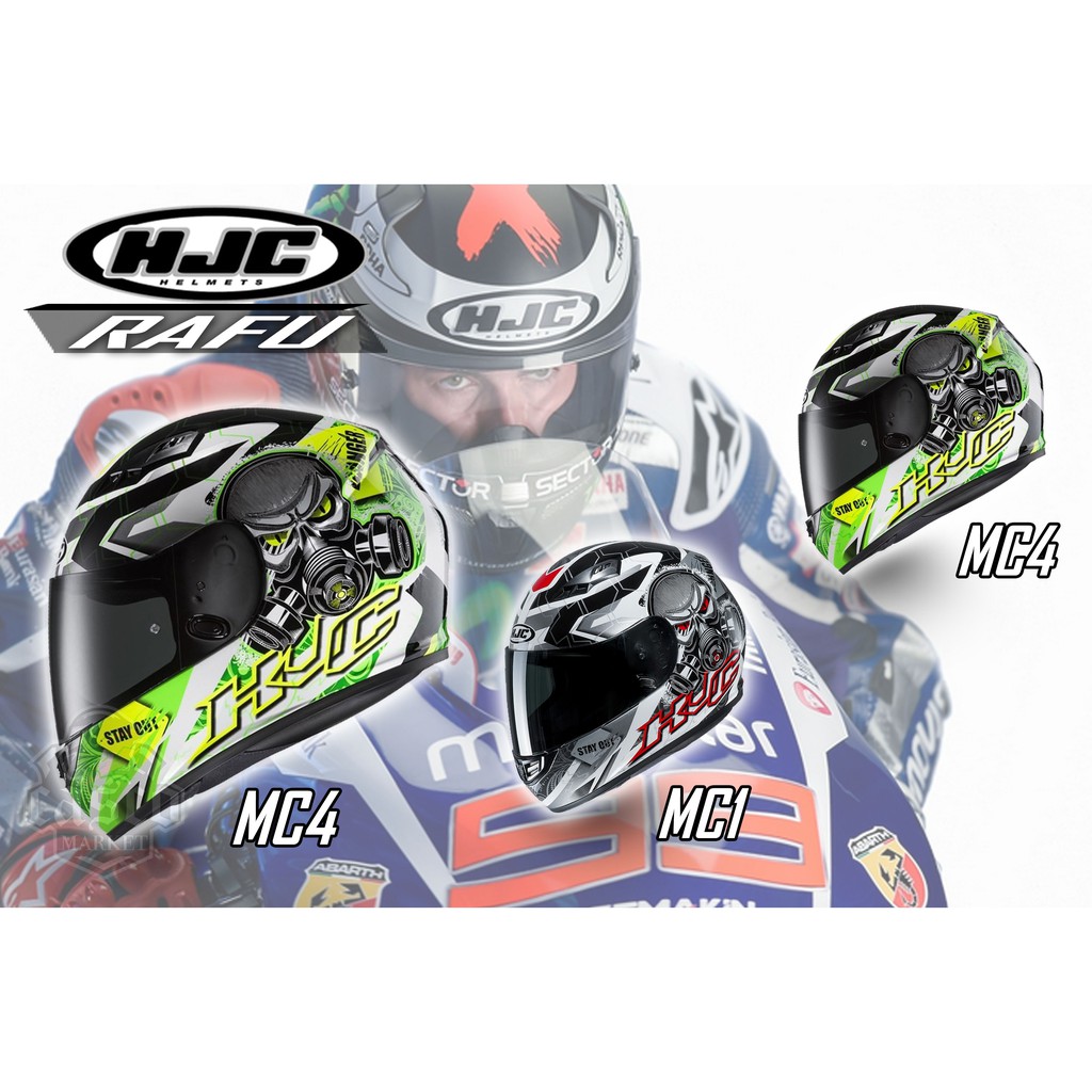 HJC CS15 RAFU FULL FACE SINGLE VISOR MOTORCYCLE HELMET | Shopee Philippines