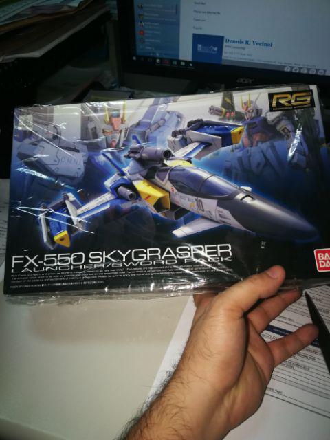 Gundam RG06 1/144 Fx-550 Skygrasper Match RG03 | Shopee Philippines