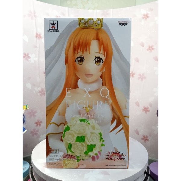 EXQ Figure - Sword Art Online Code Register - Wedding Asuna | Shopee ...