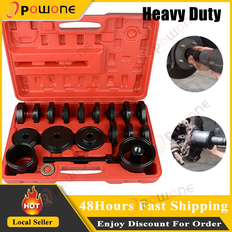 23Pcs Front Wheel Drive Bearing Removal Install Adapter Puller Pulley ...