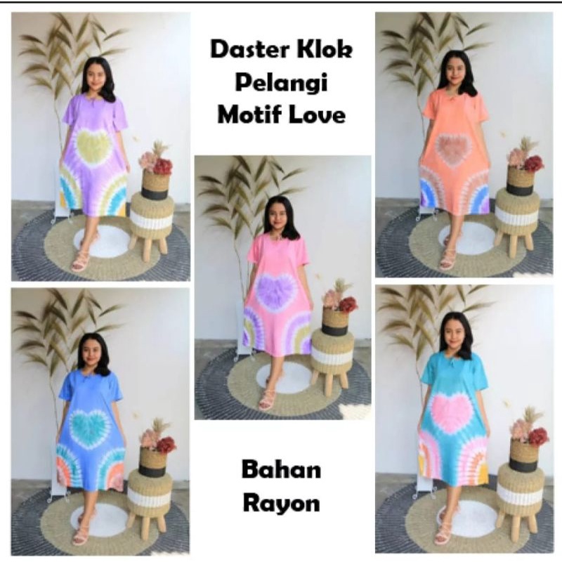 Love motif Negligee / Rainbow Shirt Negligee / Jumpsuit Negligee ...