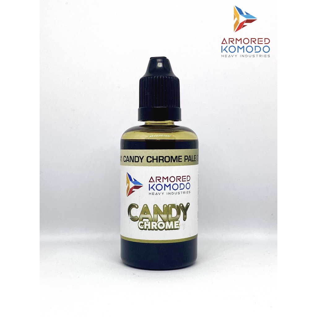 Candy Chrome Pale Gold PH841 50ml Armored Komodo Airbrush Hobby Paint | Shopee Philippines