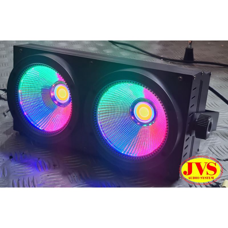 Zeus 2 eyes 2x100w LED COB White Amber with RGB Stage Effect Blinder ...