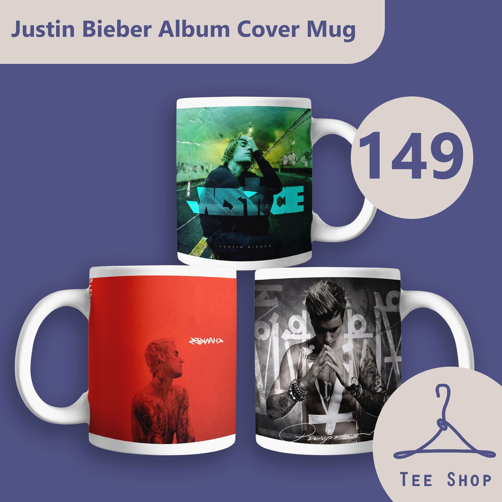 I Love Justin Bieber Printed Mug 結婚祝い