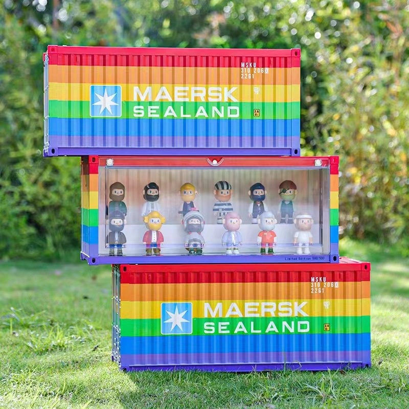 Display Cabinet Figure Storage box Popmart Figurine Storage Blind box ...