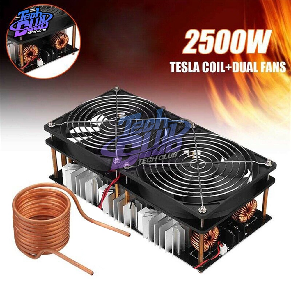 1800W 2500W ZVS Induction Heater Induction Heating Machine PCB Board Flyback Driver Heater ...