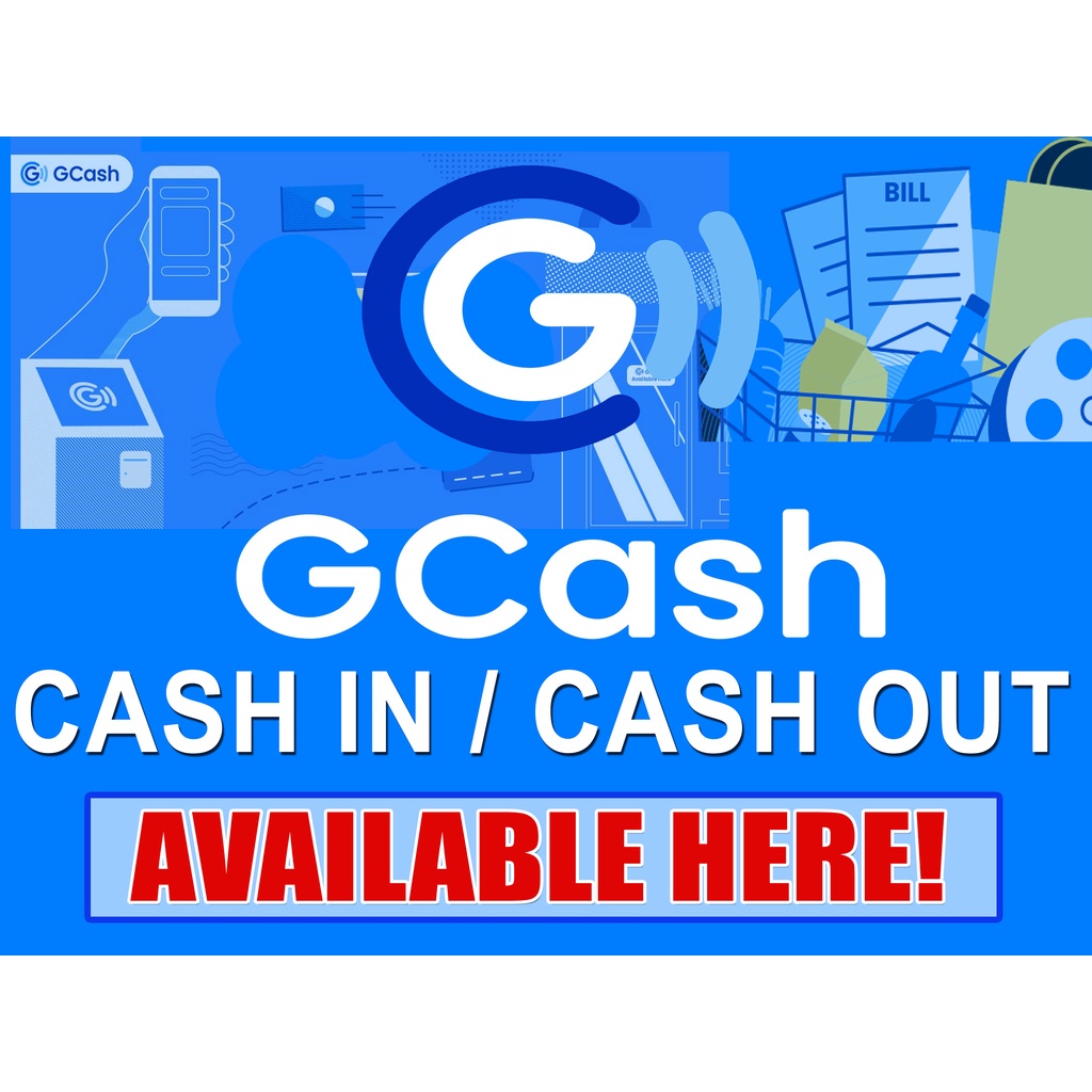 GCASH TARPAULIN LAYOUTS 2X3FT/2x4 | Shopee Philippines