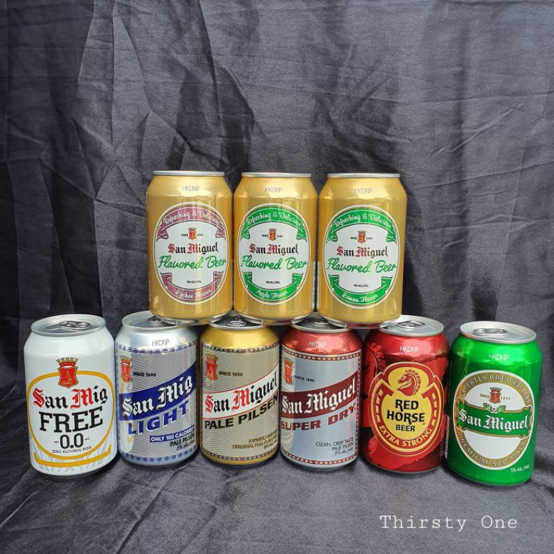 SAN MIGUEL Canned Beers | Shopee Philippines