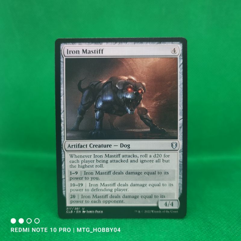 Iron Mastiff - mtg baldurs gate | Shopee Philippines
