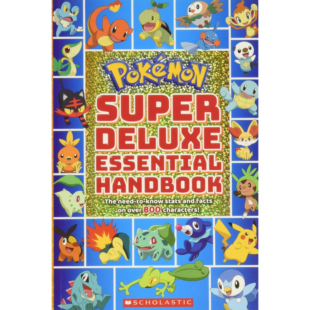 Pokemon Super Deluxe Essential Handbook by Scholastic | Shopee Philippines
