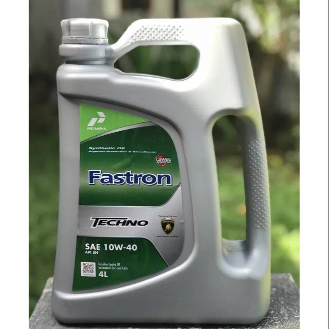 Pertamina Oil fastron techno sae 10w-40 Gallon 4lt | Shopee Philippines