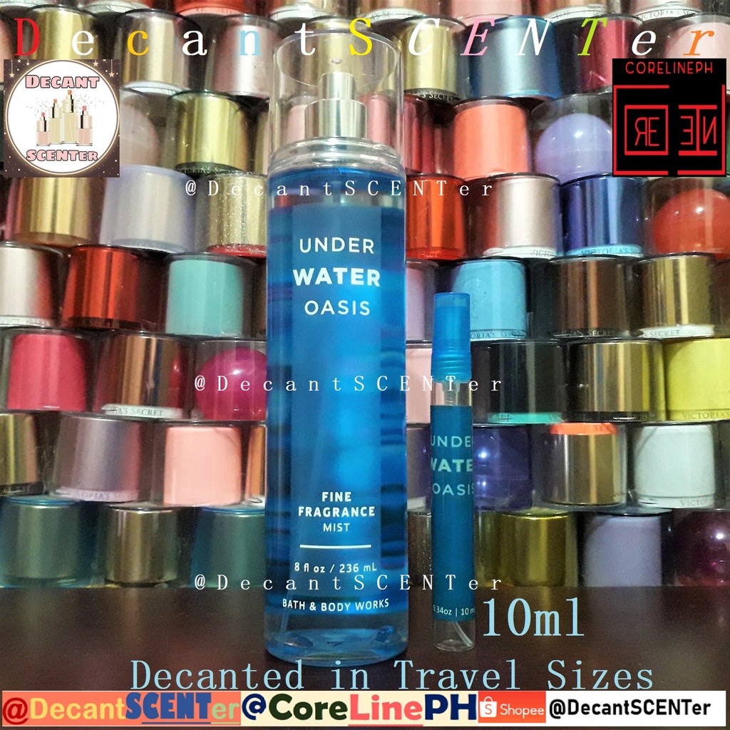 Underwater Oasis Body Mist in Travel Sizes | Shopee Philippines
