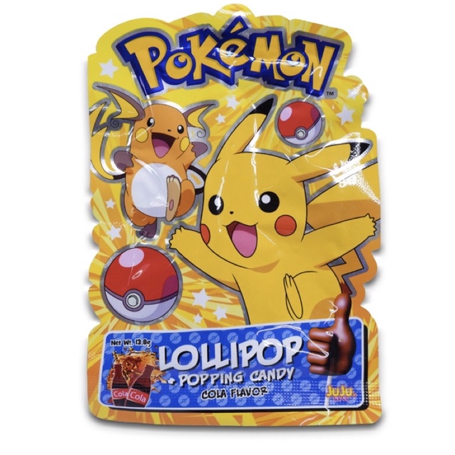 Pokemon Lollipop Popping Candy Cola Flavor | Shopee Philippines