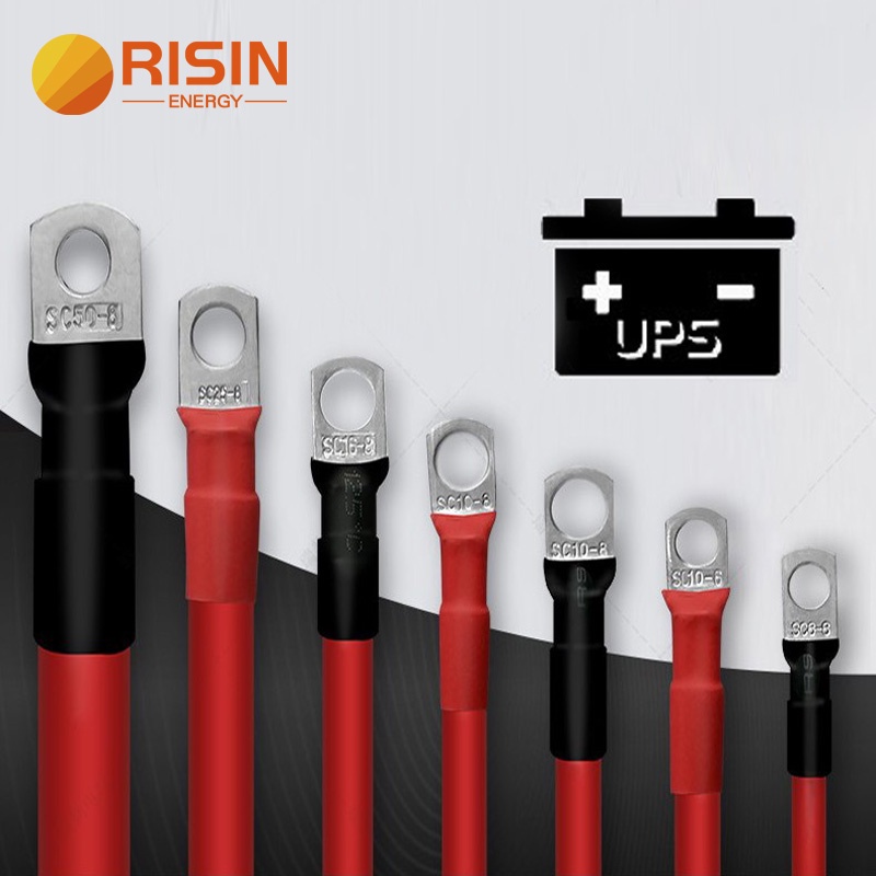 50sqmm High Current Copper Wire Battery Connect Cable Terminal Kit ...