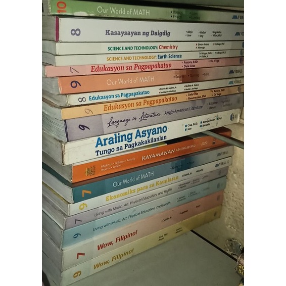Vibal books for highschool 7-10 (Rex 2020) | Shopee Philippines