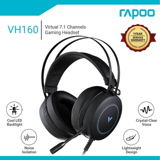 Rapoo VH310 USB 7.1 Virtual Surround Channel Gaming Headset with ...