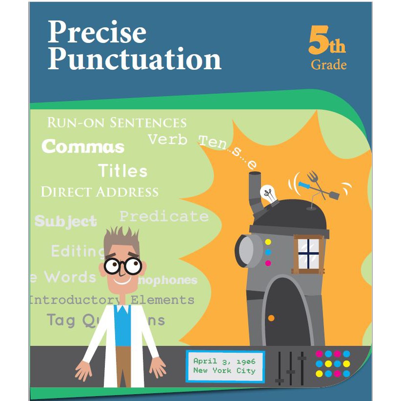 Grade 5 English Activity Workbook/Worksheets:Precise Punctuation ...