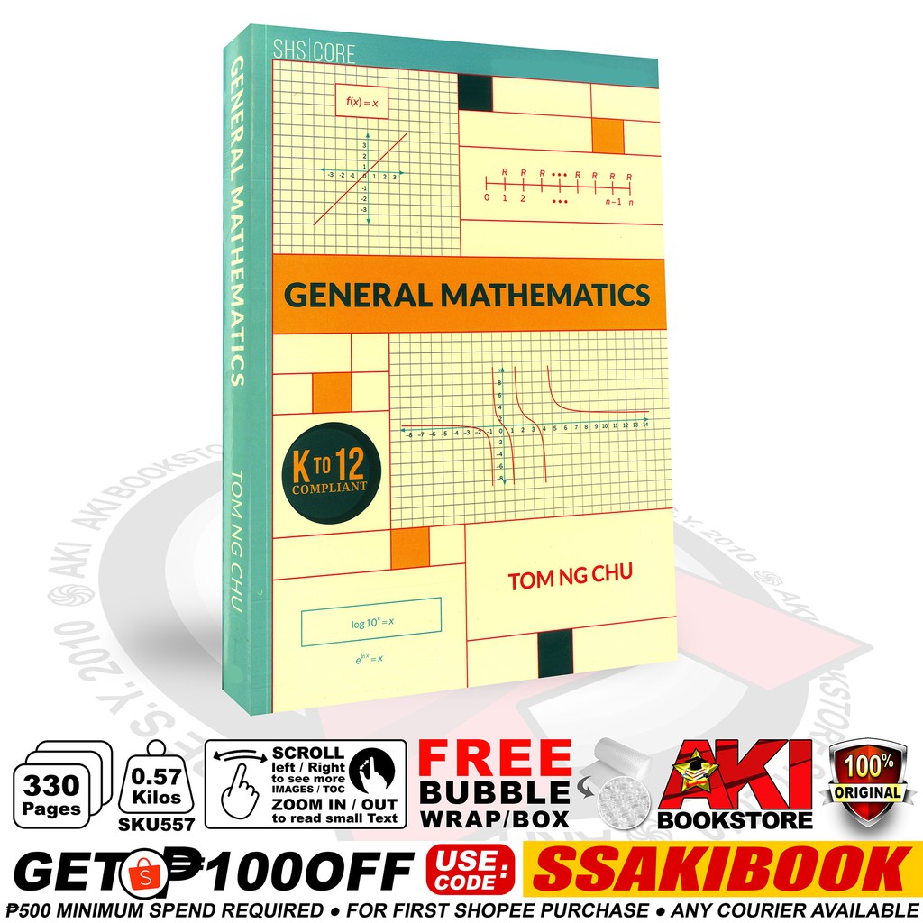 AUTHENTIC General Mathematics SHS Core K12 Compliant © 2019 Tom Ng Chu ...