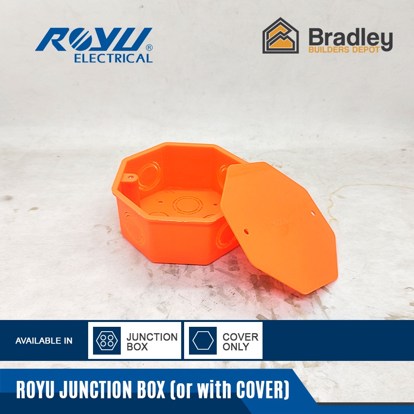 Royu Junction Box (or with Cover) | Shopee Philippines
