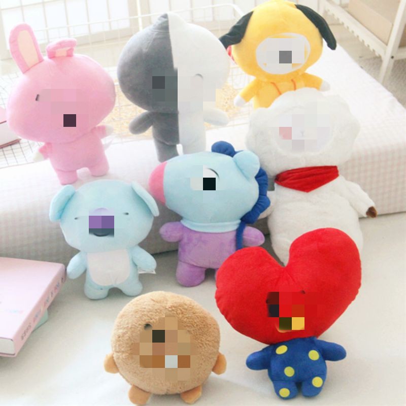 7inch BTS21 BTS BT21 Stuff Toy Bts Stuffed Toy Plush Toy 1PC | Shopee ...