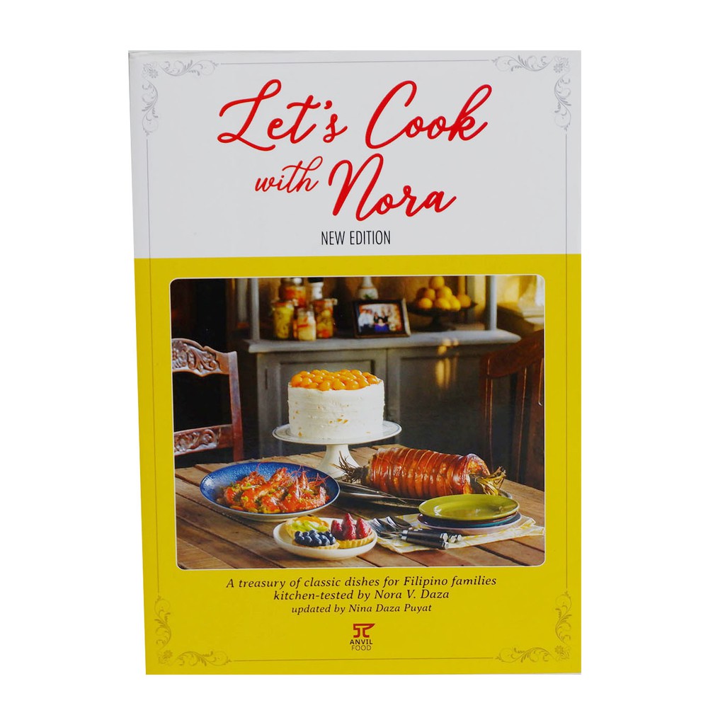 Let's Cook with Nora by Nora Daza ( COOKBOOK) | Shopee Philippines