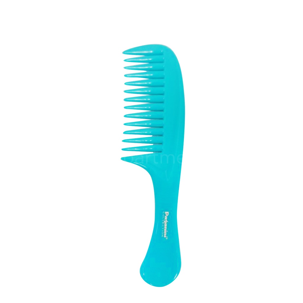 PAGANINI Wide-Toothed Comb w/ Handle Blue Green | Shopee Philippines