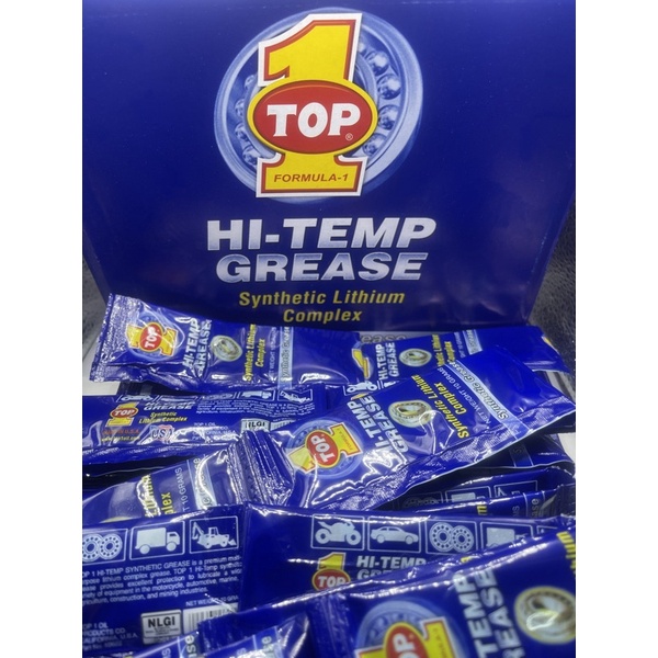 Top 1 grease Hi-Temp 10Gram sachet (wholesale) | Shopee Philippines