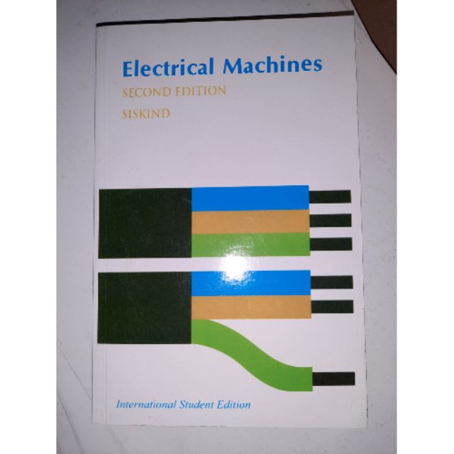 ELECTRICAL MACHINES 2nd edition BY Charles siskind | Shopee Philippines
