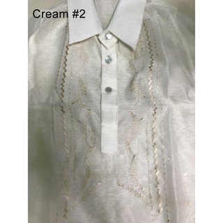 Buwan ng wika/Barong Tagalog Snow/Parisian for Kids (Pambata) | Shopee ...