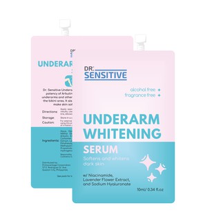 Dr. Sensitive Set of 2- Underarm Whitening Serum 10mL | Shopee Philippines
