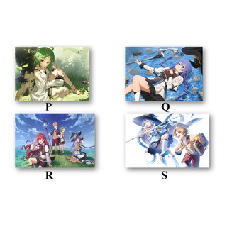 Mushoku Tensei: Jobless Reincarnation Posters / Japanese Anime A4 Size ...