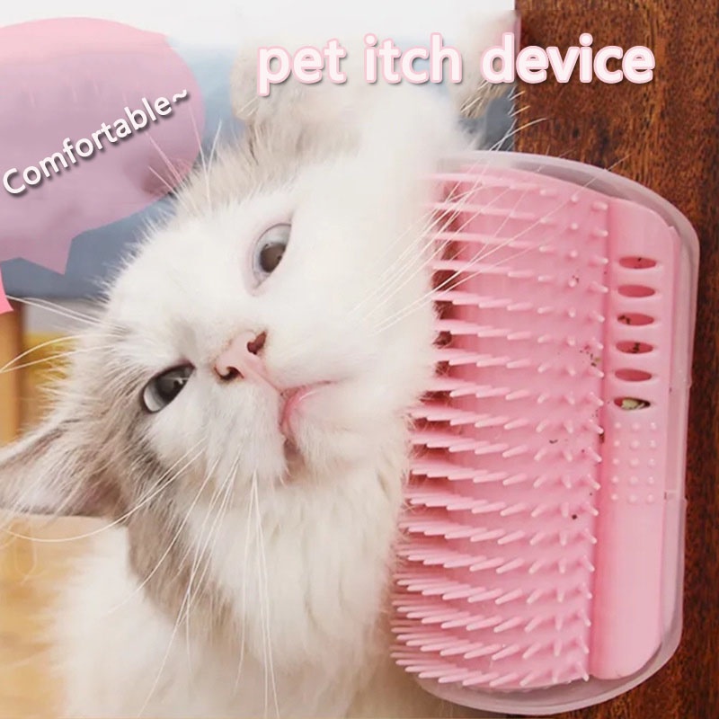 Cat Toys Itching Device Corner Massage Brush Scratching Needle Comb Cat ...